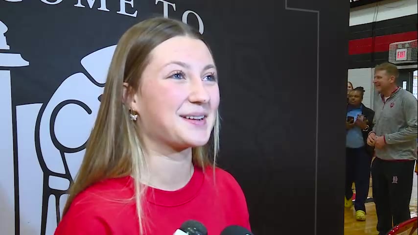 Addison Davis full interview on signing to run track and cross country ...