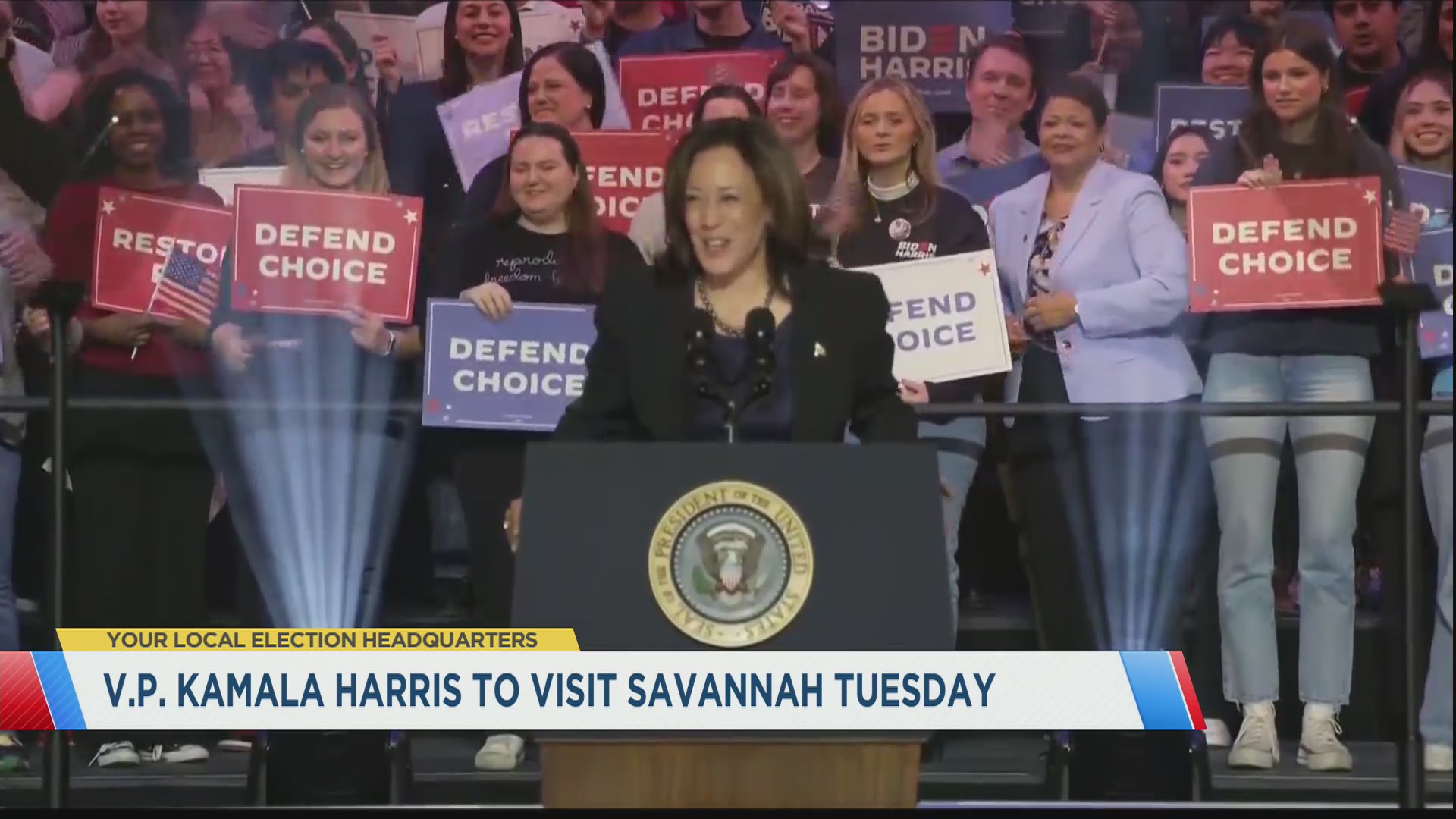 VP Kamala Harris bringing reproductive rights tour to Savannah – WSAV-TV