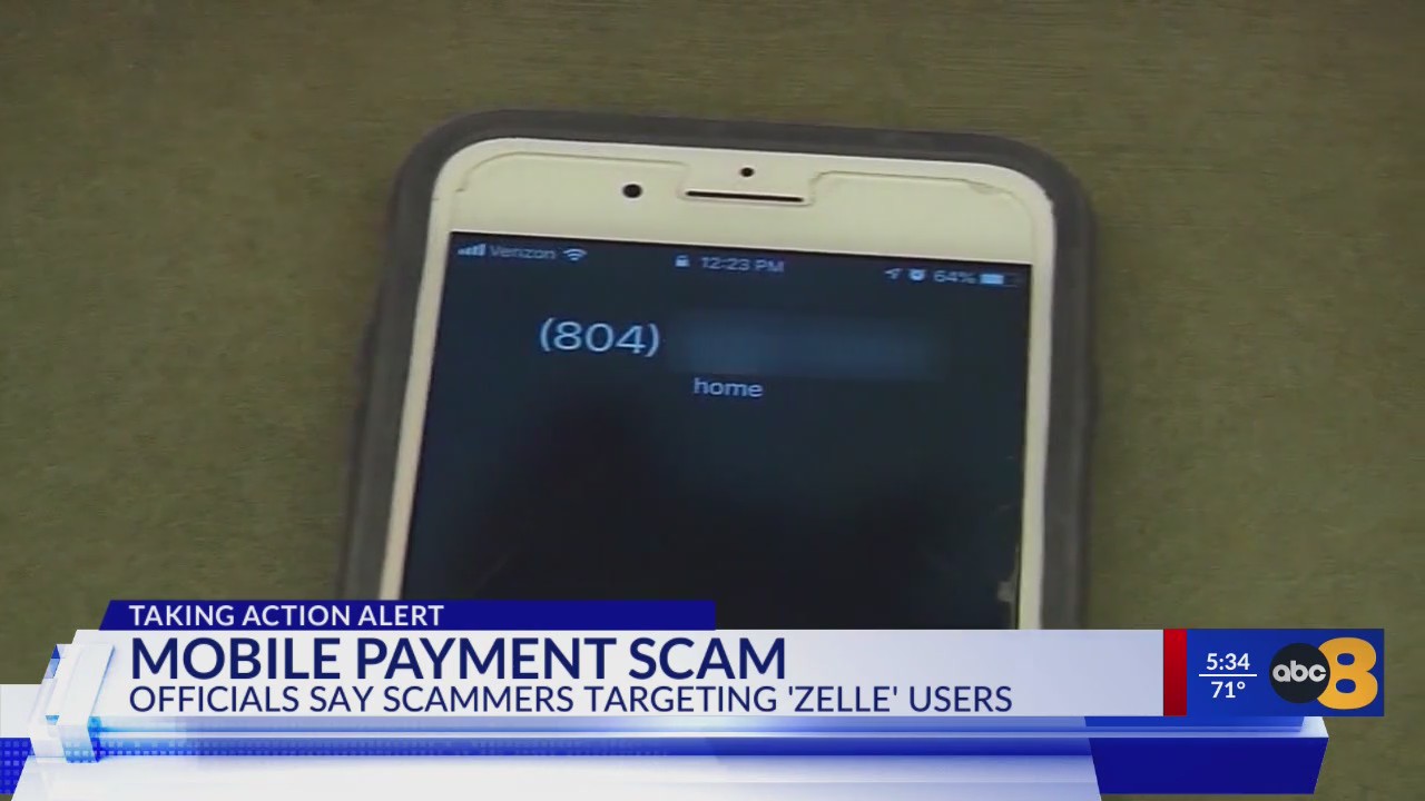 Hanover Sheriff’s Office warning residents of Zelle scam – WRIC ABC 8News