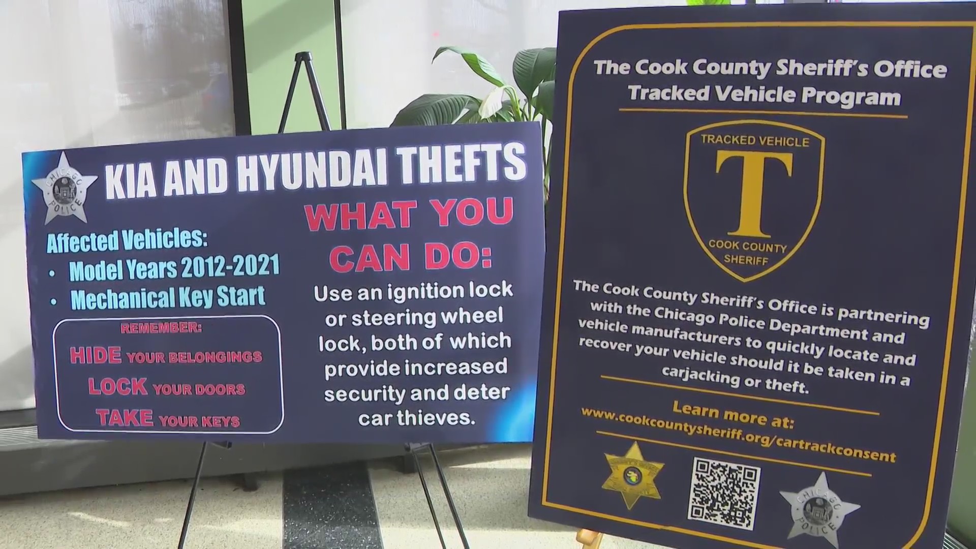 CPD, Cook County deputies partner on new vehicle theft defense – WGN-TV