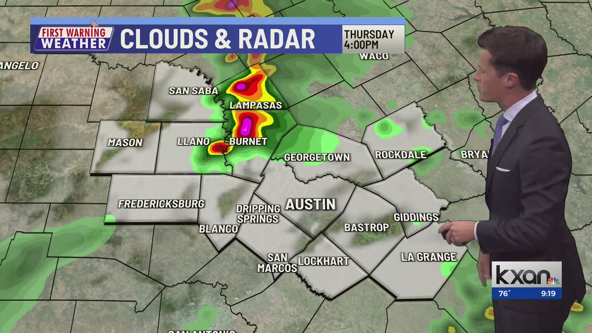 Wednesday overnight First Warning Forecast – KXAN Austin