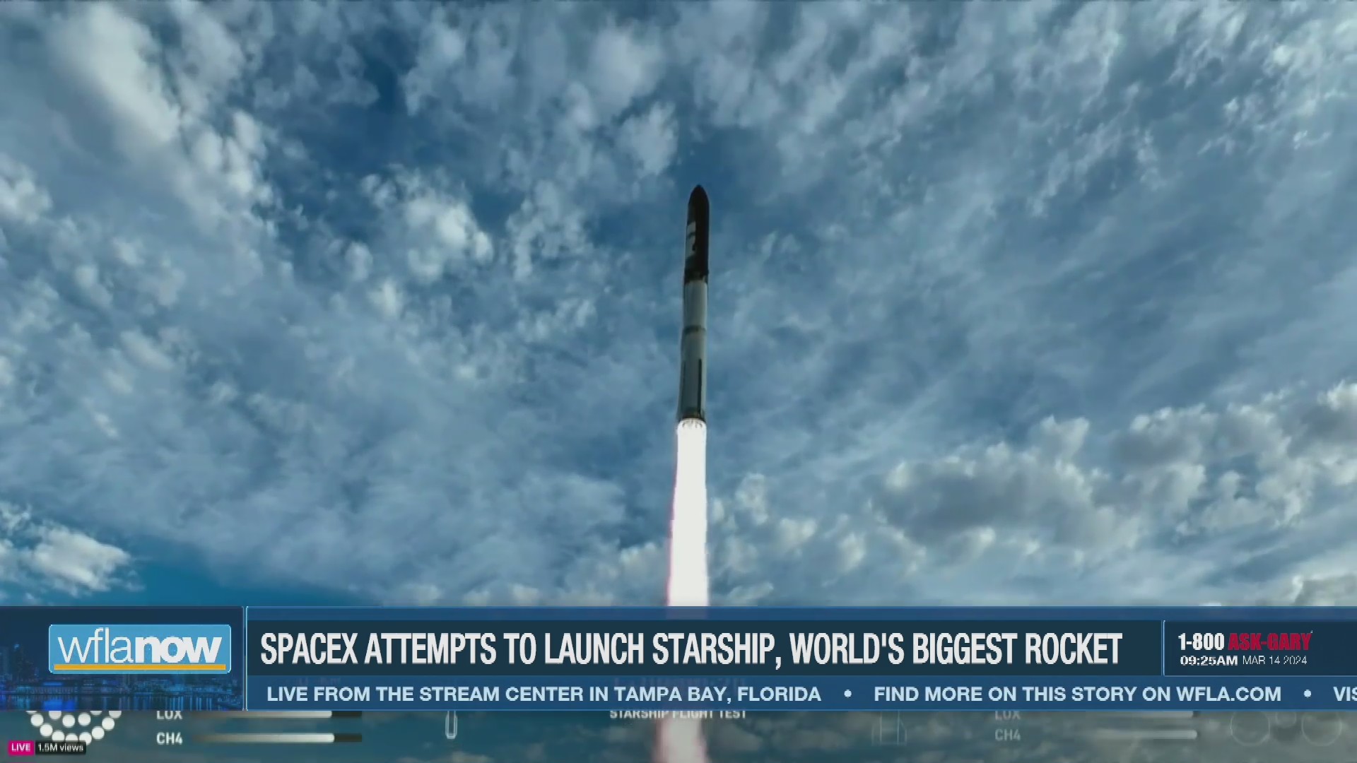 SpaceX launches world’s biggest rocket – WFLA