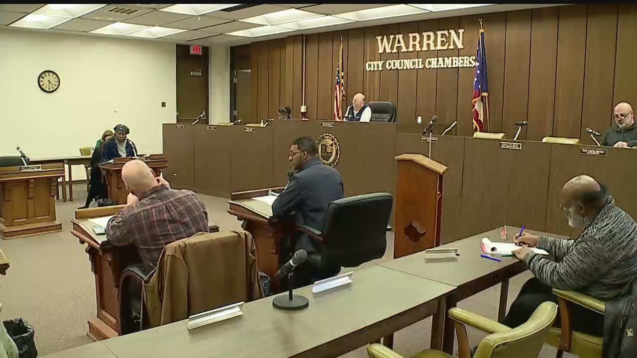 Warren council again votes down charter ballot decision – WKBN.com