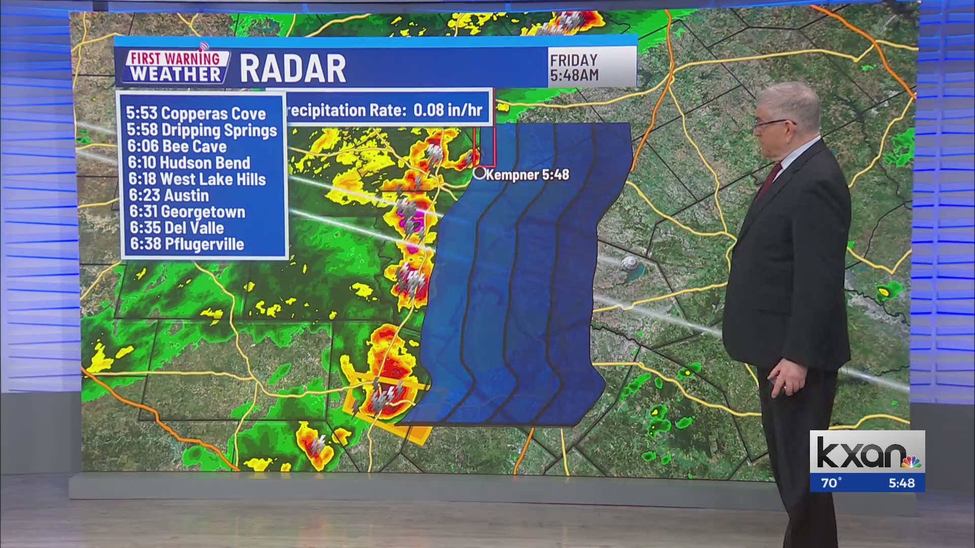 KXAN Friday Morning First Warning Weather – KXAN Austin