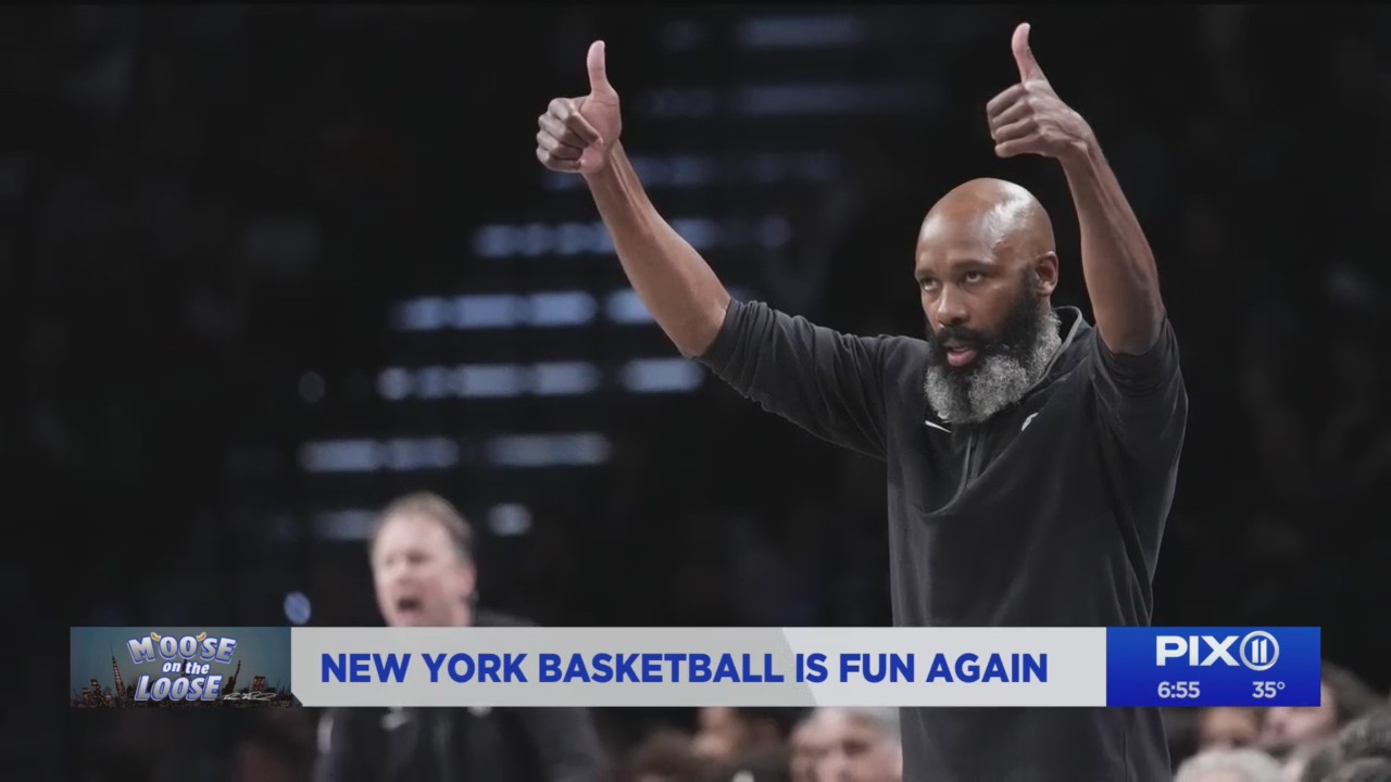 Moose on the Loose: New York basketball is fun again – PIX11