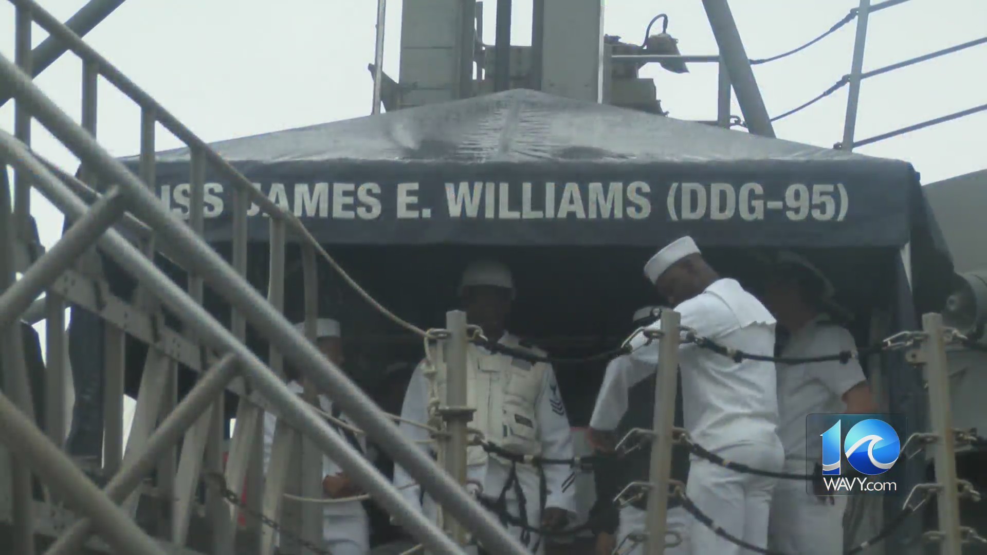 USS James E. Williams returns to Norfolk Friday – WAVY.com