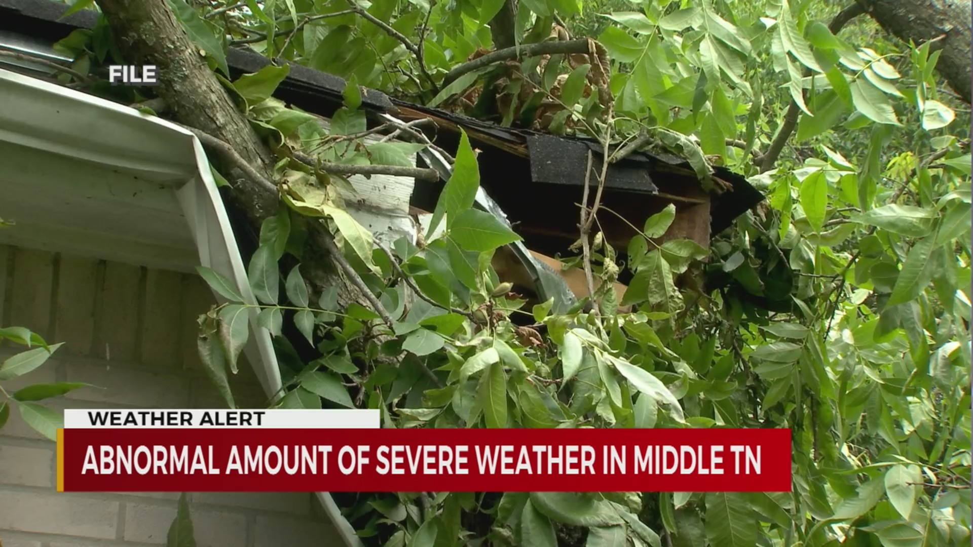 Abnormal amount of severe weather in Middle TN – WKRN News 2