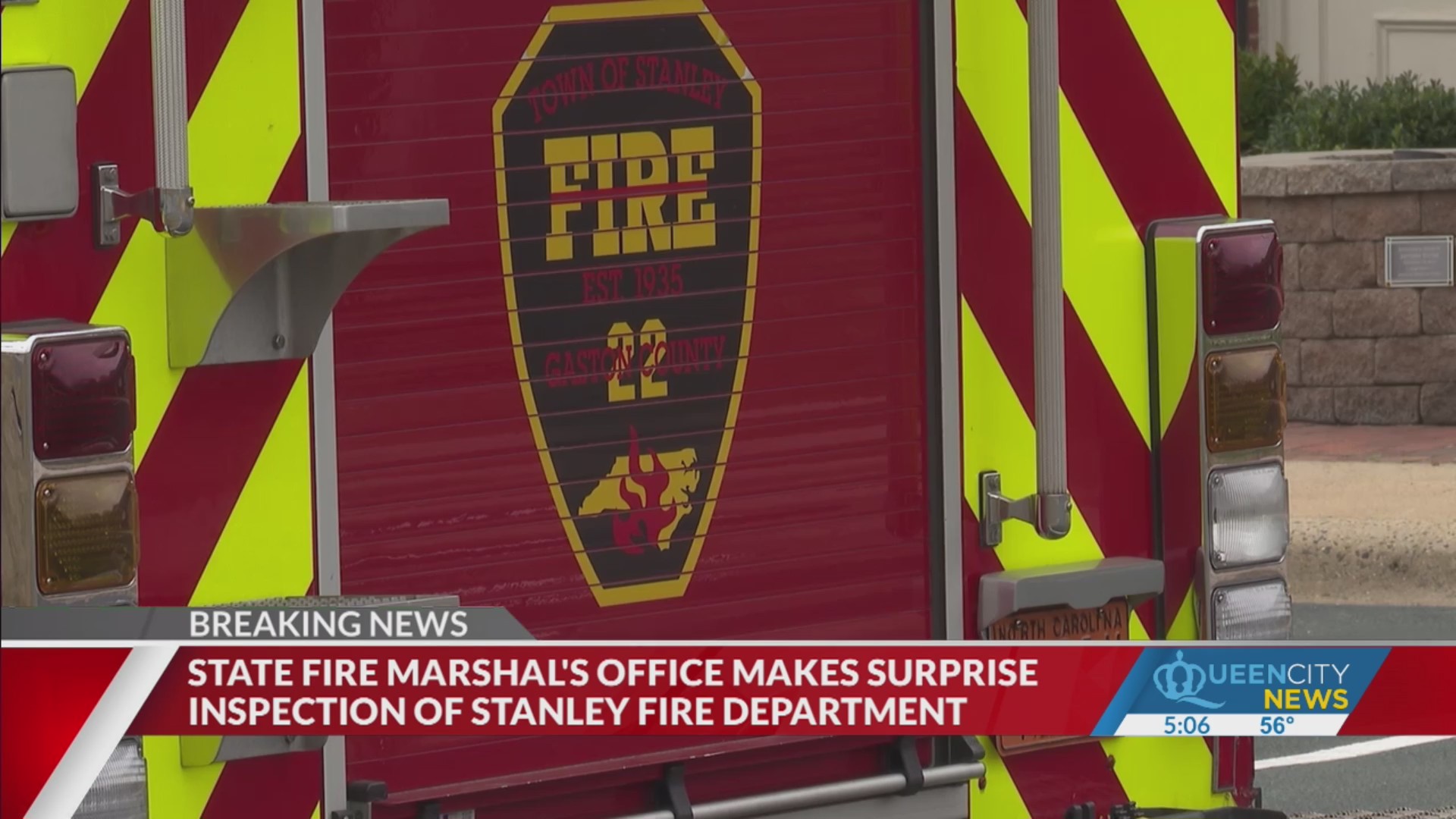 Stanley Fire Dept. passes surprise inspection: officials – Queen City News