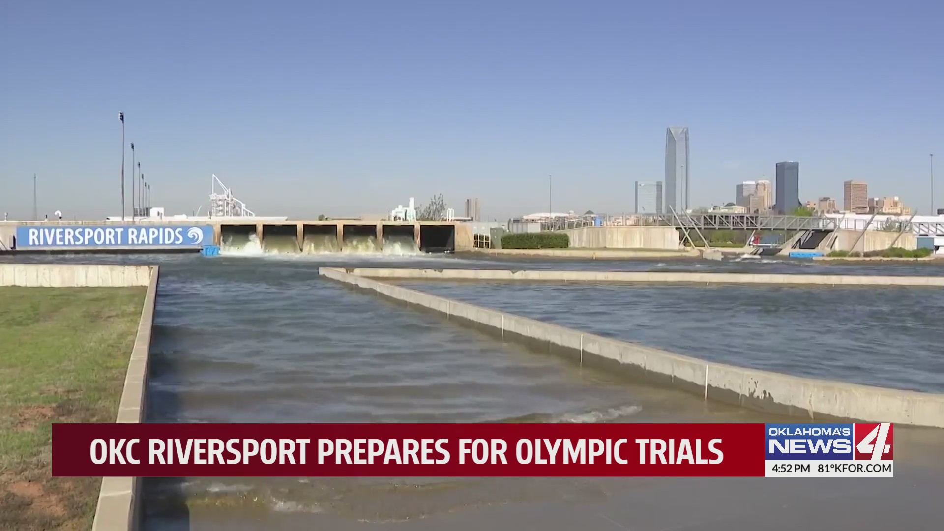 OKC Riversport prepares for Olympic trials – KFOR.com Oklahoma City