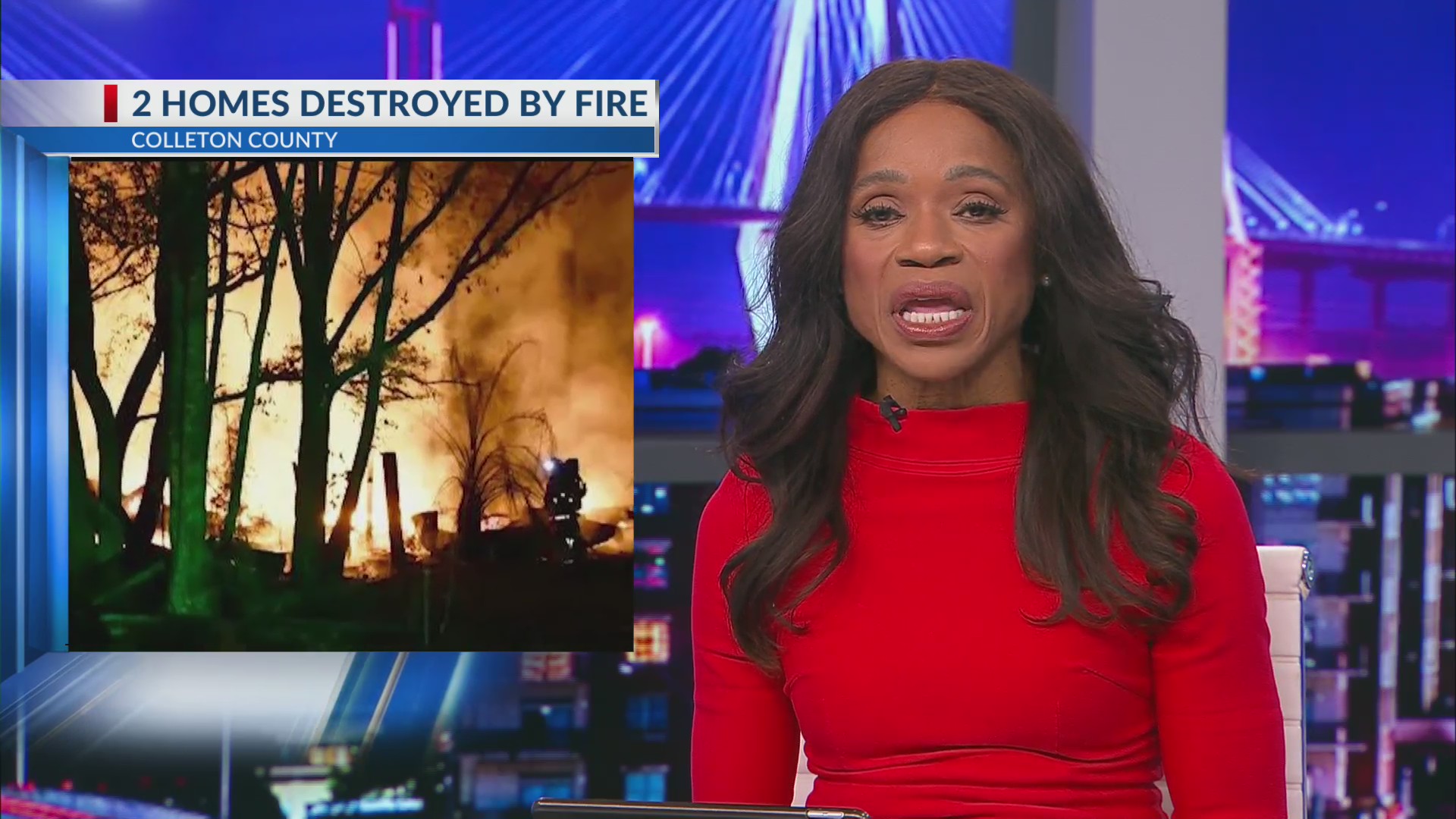 2 homes destroyed in Colleton County fire – WCBD News 2