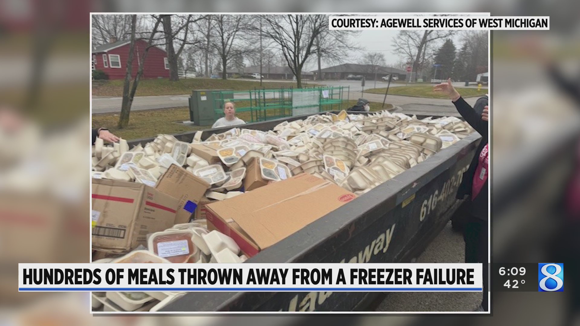 Nonprofit loses hundreds of meals in freezer failure – WOODTV.com