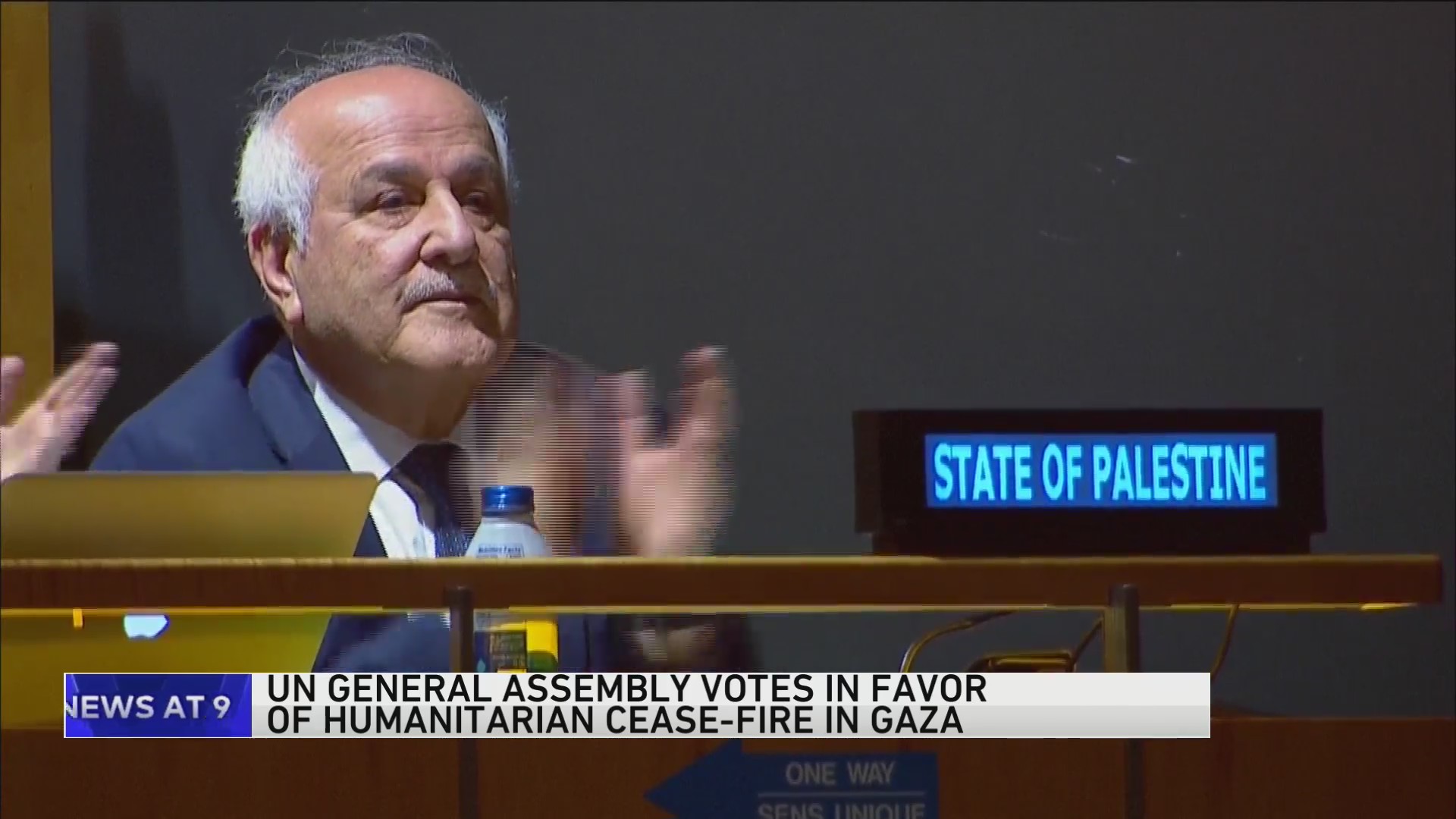 Un General Assembly Votes Overwhelmingly To Demand A Humanitarian Cease