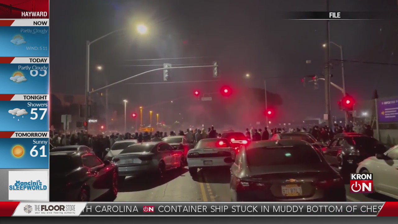 “Spectator law” benefits sideshow enforcement – KRON4