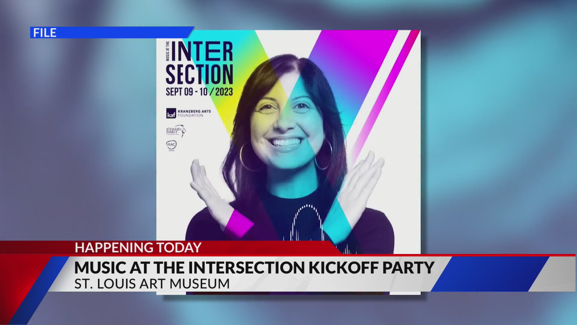 Music at the intersection kickoff party St. Louis Art Museum – FOX 2