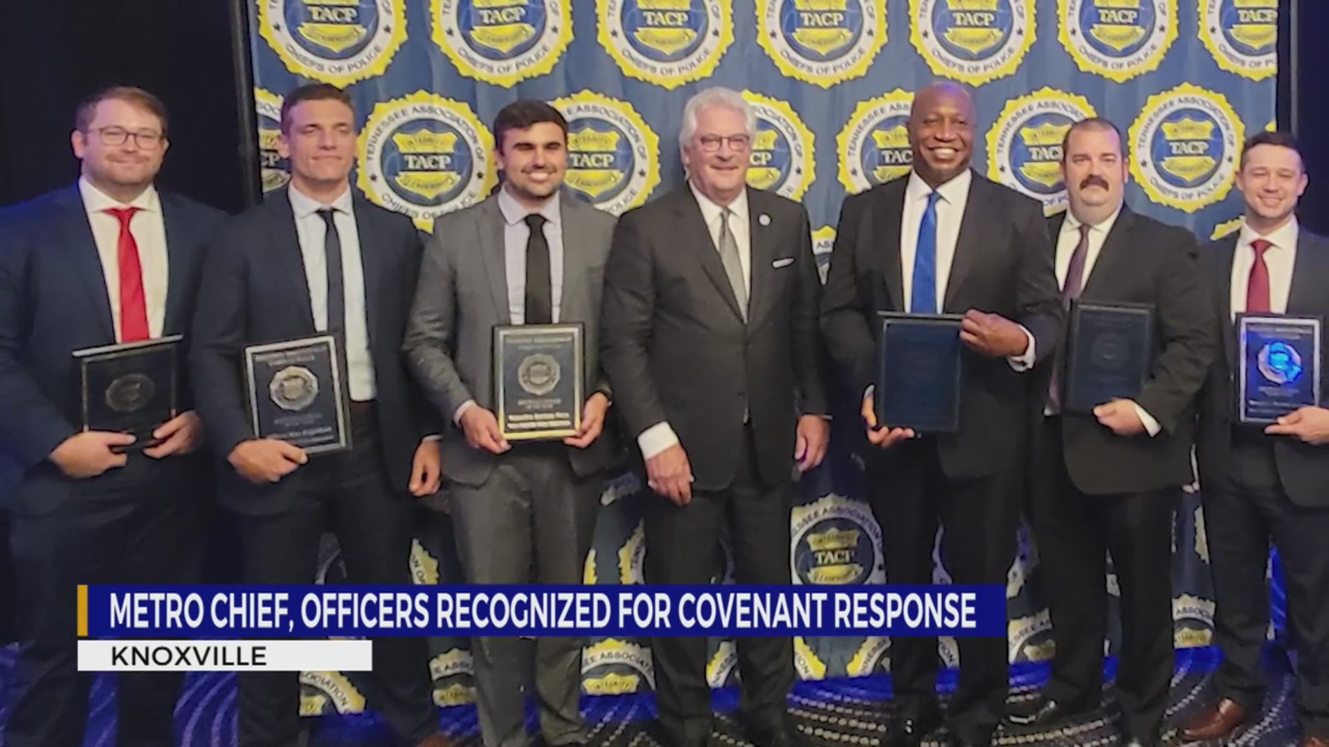 Metro police chief, officers recognized for Covenant response – WKRN News 2