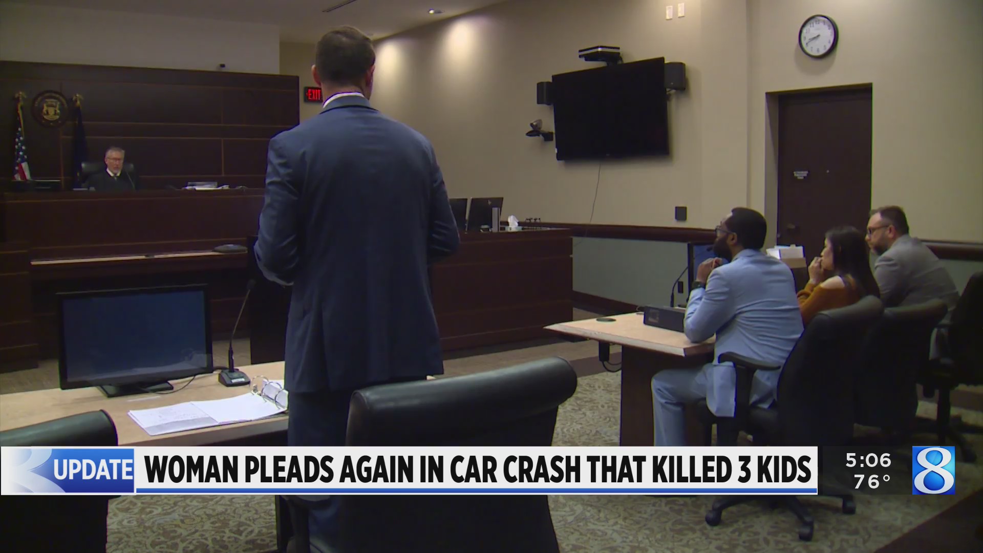 Woman pleads again in intoxicated driving crash that killed 3 kids ...