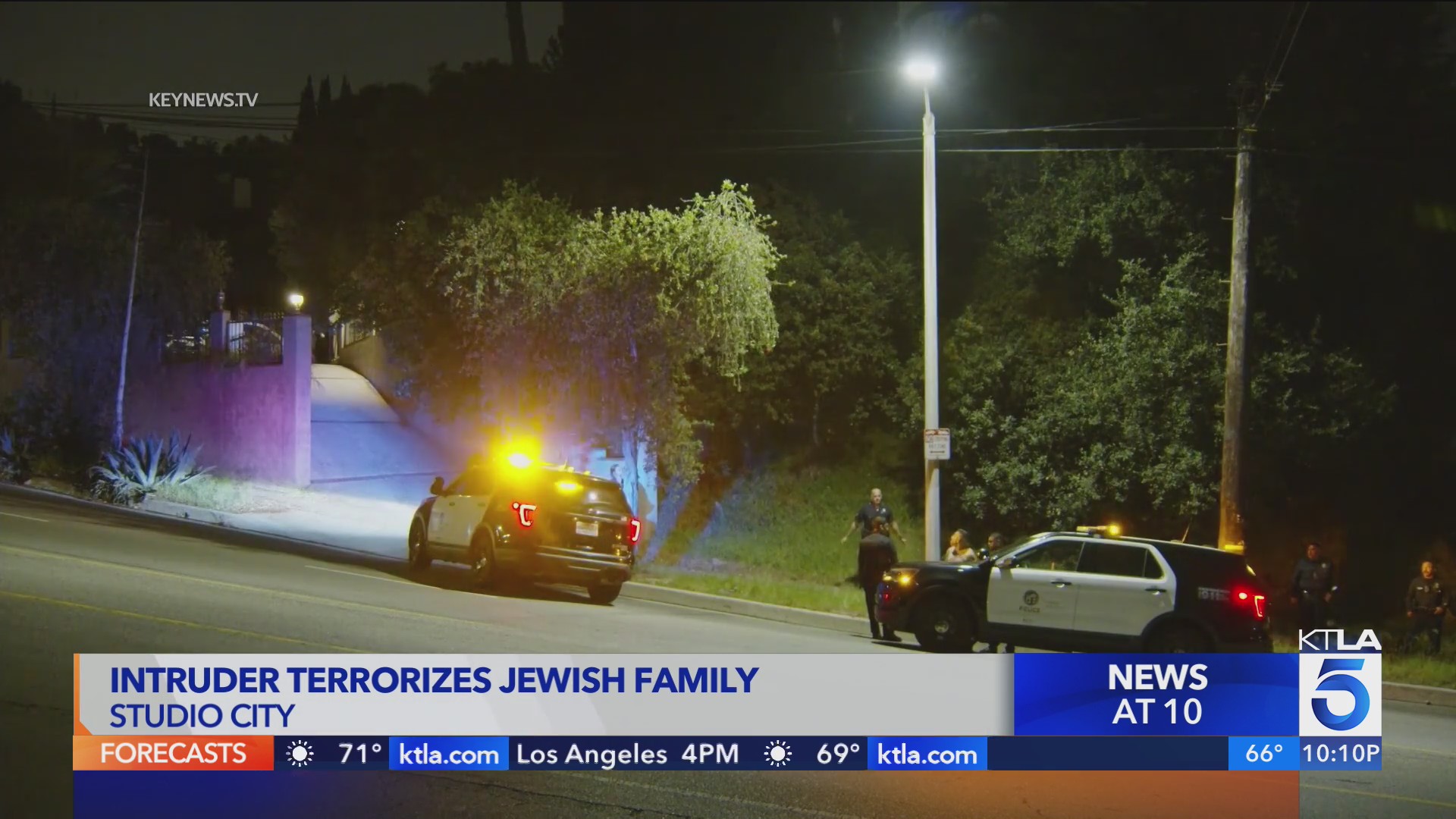 Jewish family in Studio City terrorized by intruder – KTLA