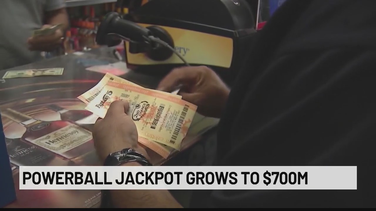 Powerball jackpot grows to $700 million – NEWS10 ABC