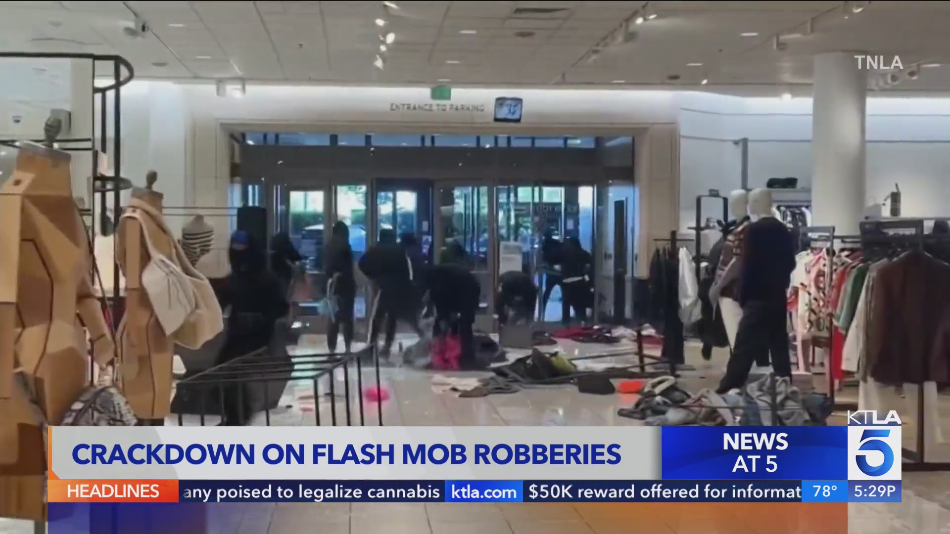 CHP cracks down on flash mob-style robberies – KTLA