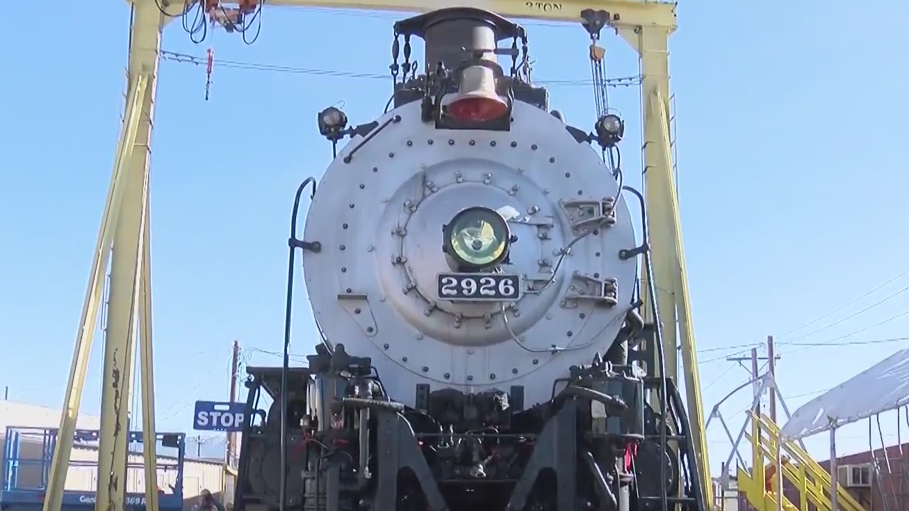 Restored locomotive to make trip in ABQ for fundraiser – KRQE NEWS 13 ...
