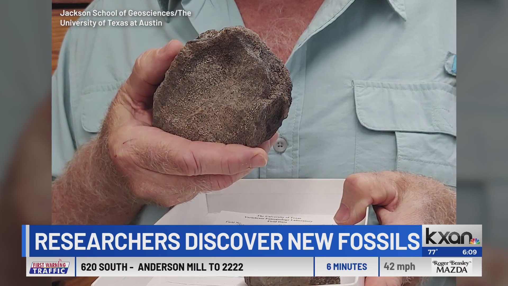Researchers discover new fossils in Texas – KXAN Austin
