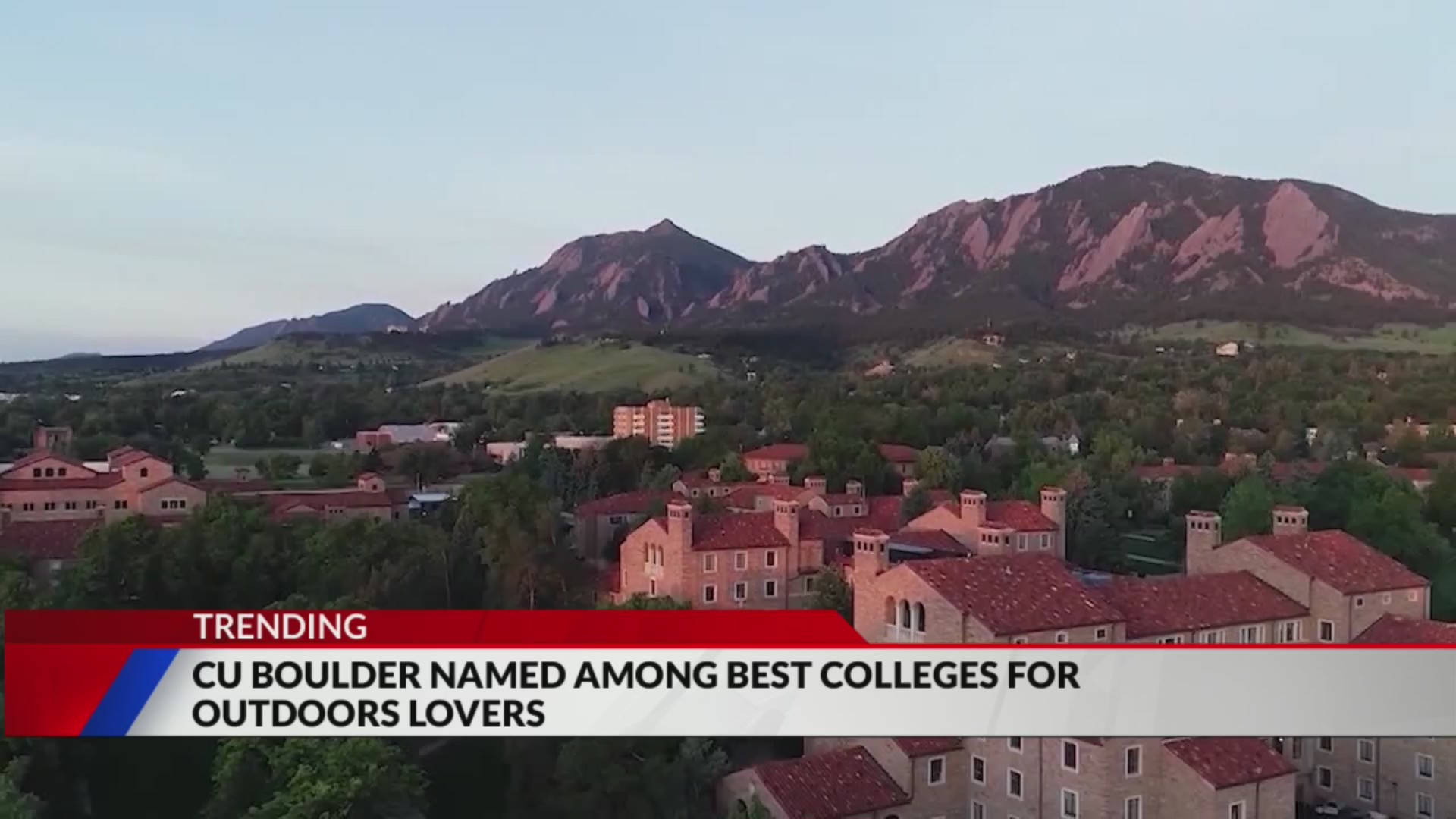 CU Boulder among best colleges for outdoor lovers – FOX31 Denver