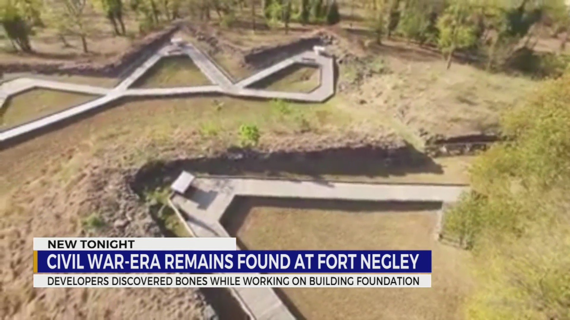 Civil War-era remains found at Fort Negley – WKRN News 2