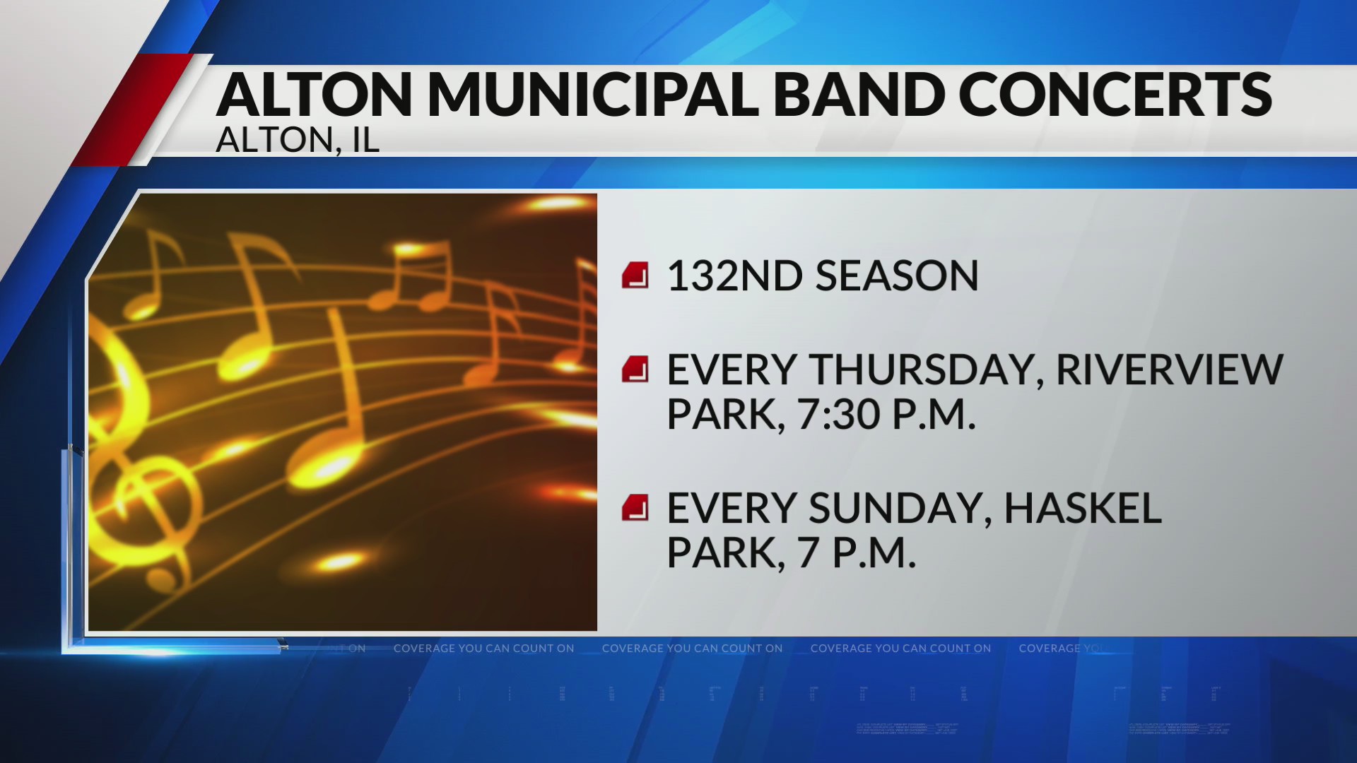 Alton Municipal Band kicks off 132nd season, every Thursday and Sunday ...