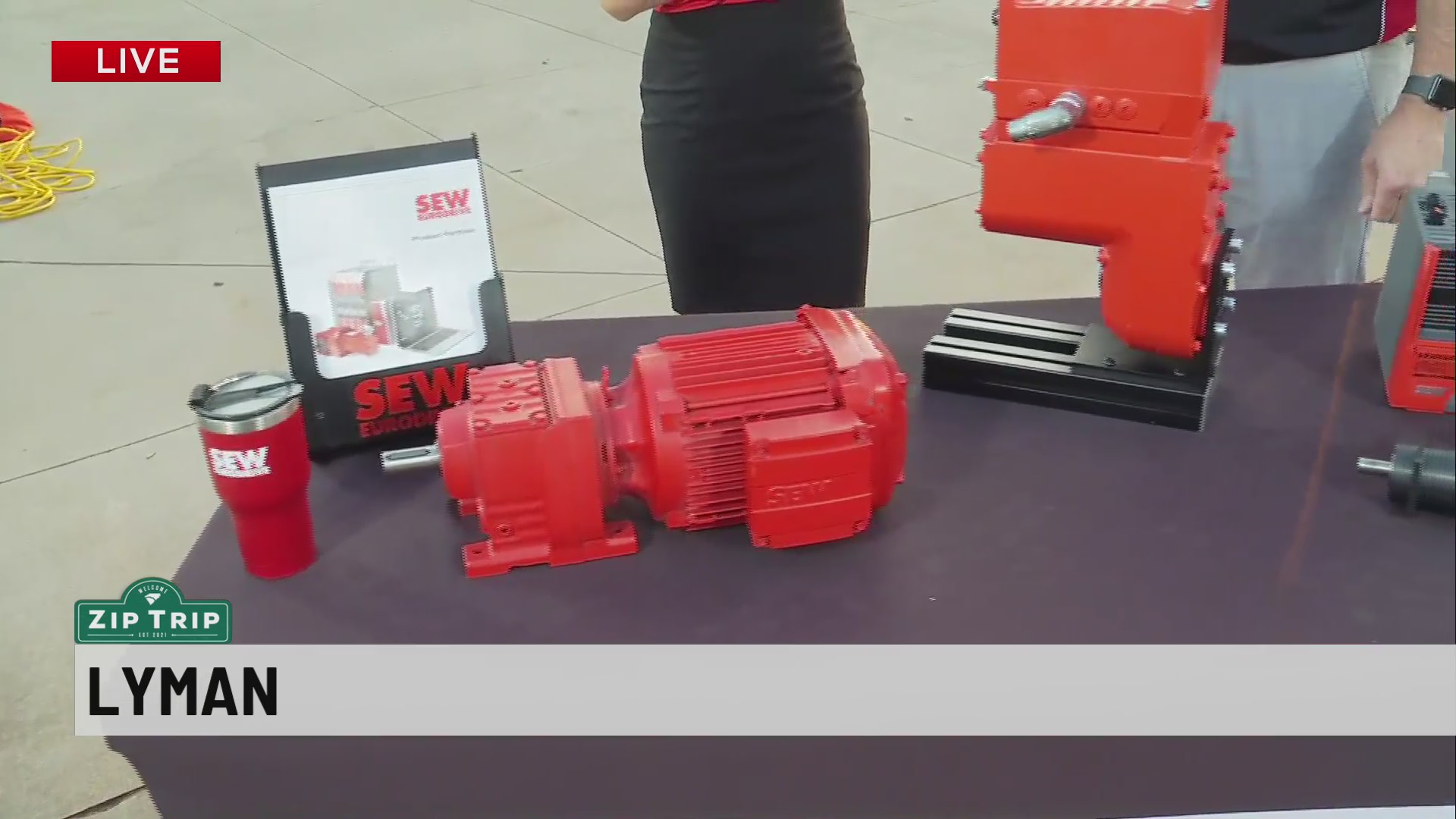 Zip Trip: Billy Parris, SEW Eurodrive – WSPA 7NEWS