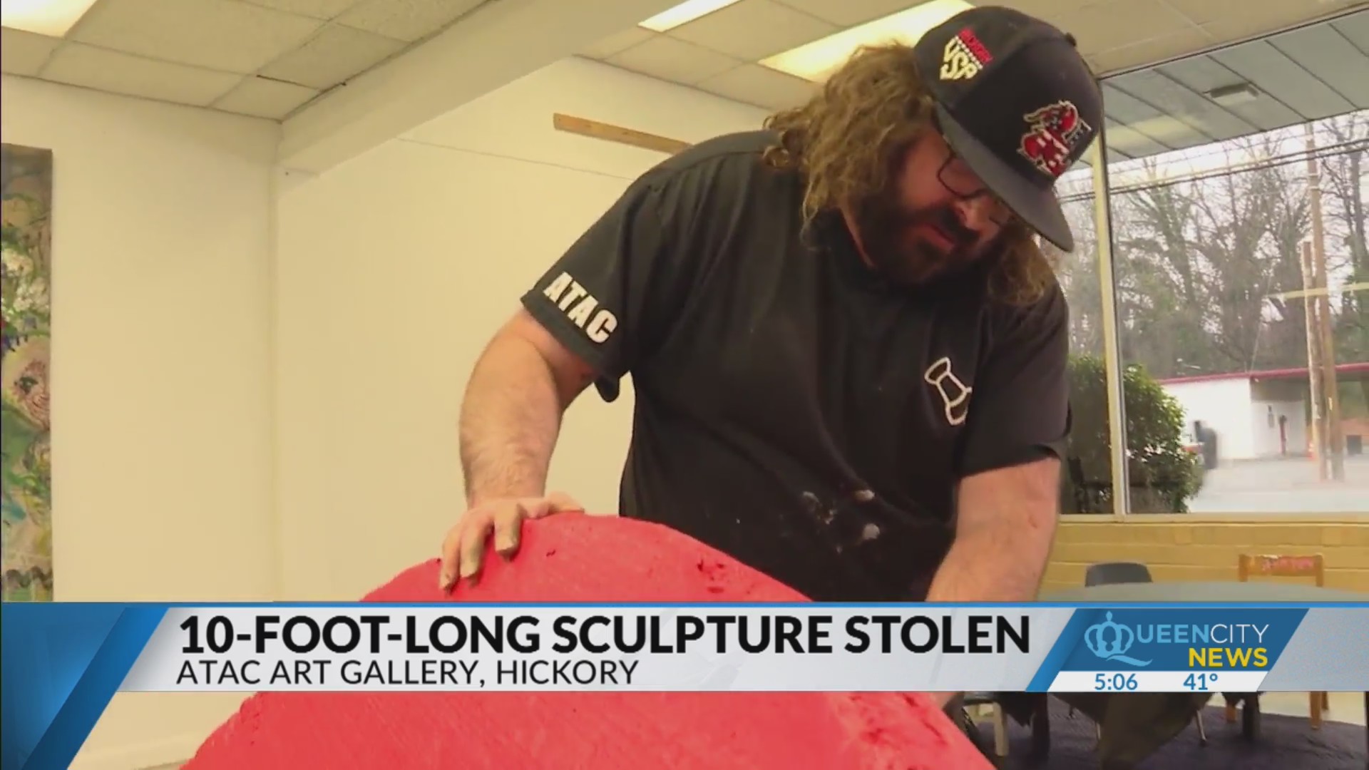 Thieves steal portion of Hickory 10-foot sculpture – FOX 2