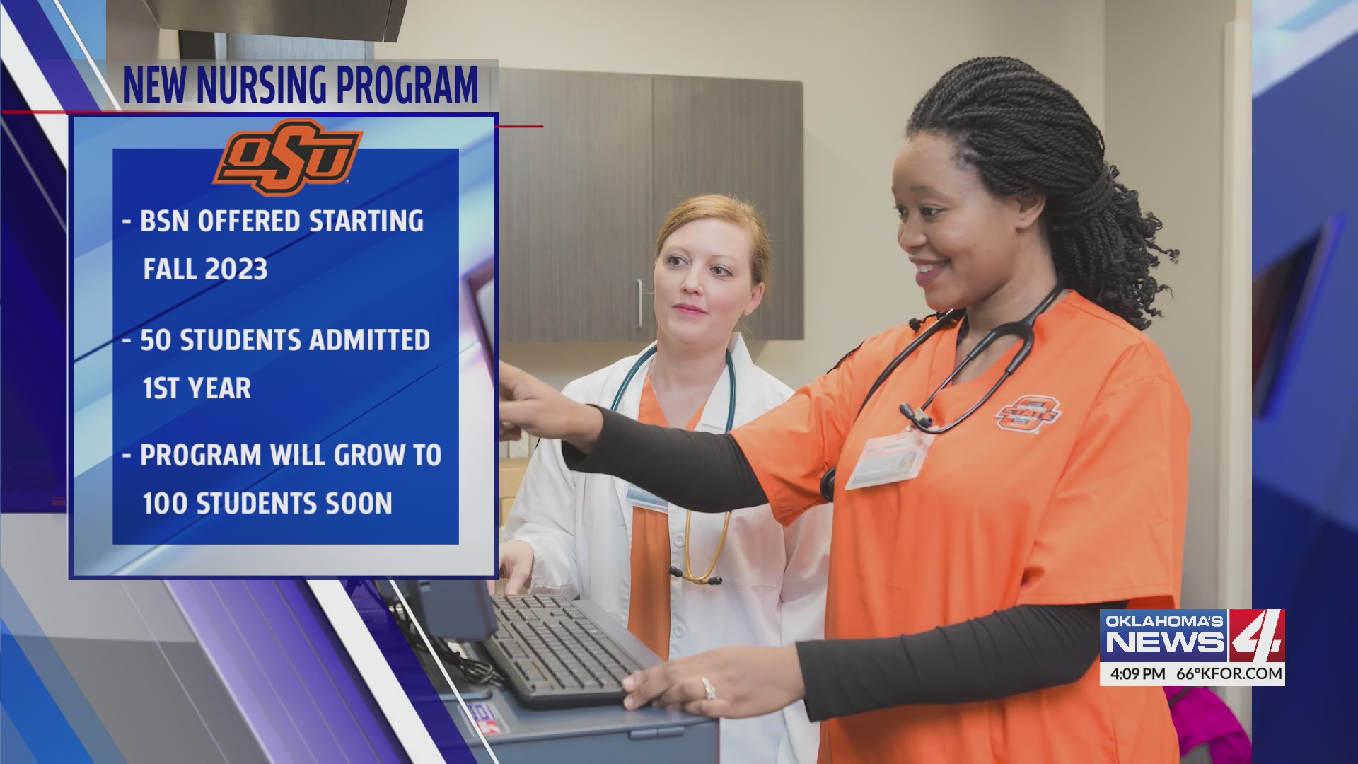 OSU announces new, four-year nursing degree program – KFOR.com Oklahoma ...