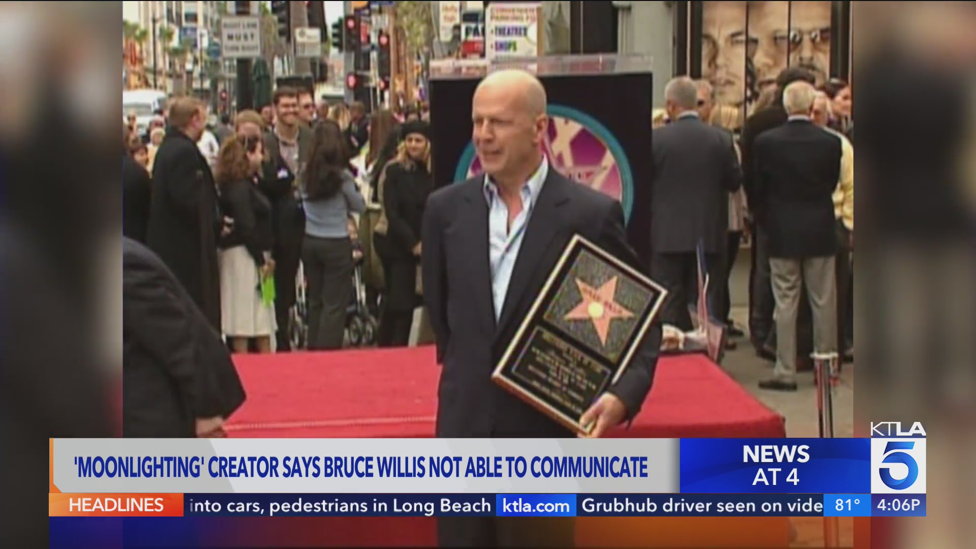 Bruce Willis rendered ‘incommunicative’ by disease, ‘Moonlighting ...