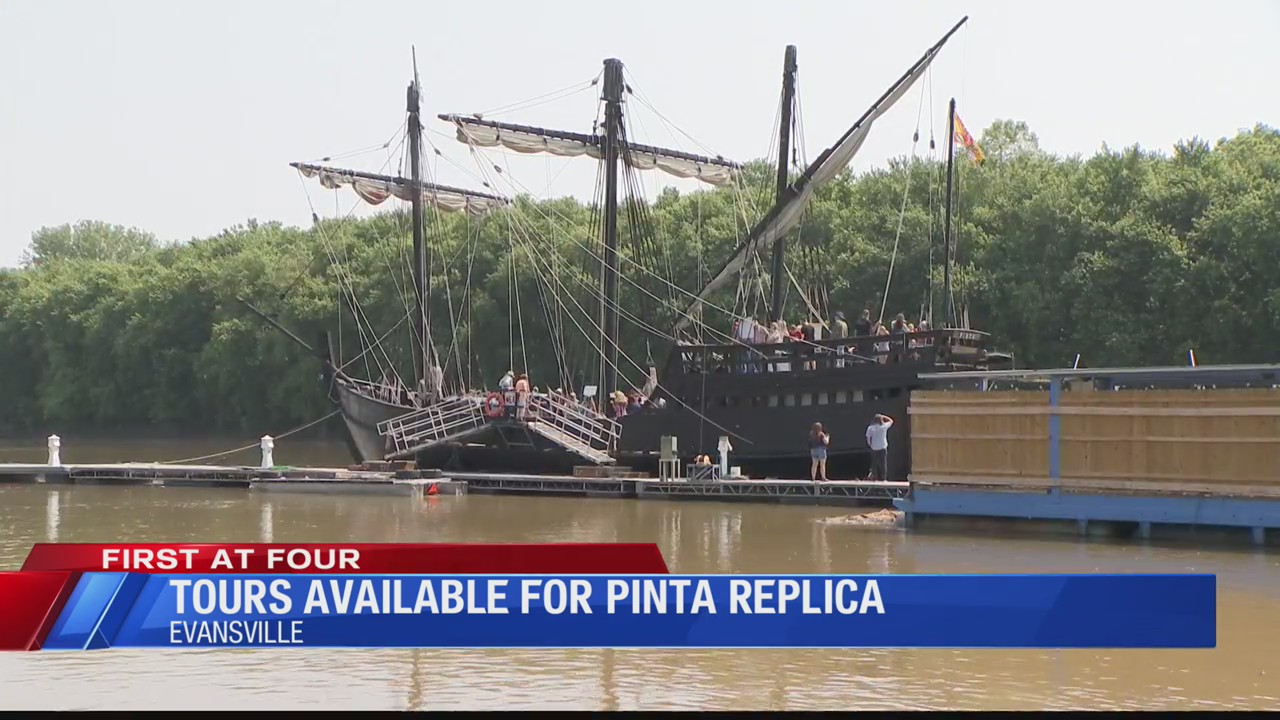 Replica of the Pinta on display in Evansville – Eyewitness News (WEHT/WTVW)