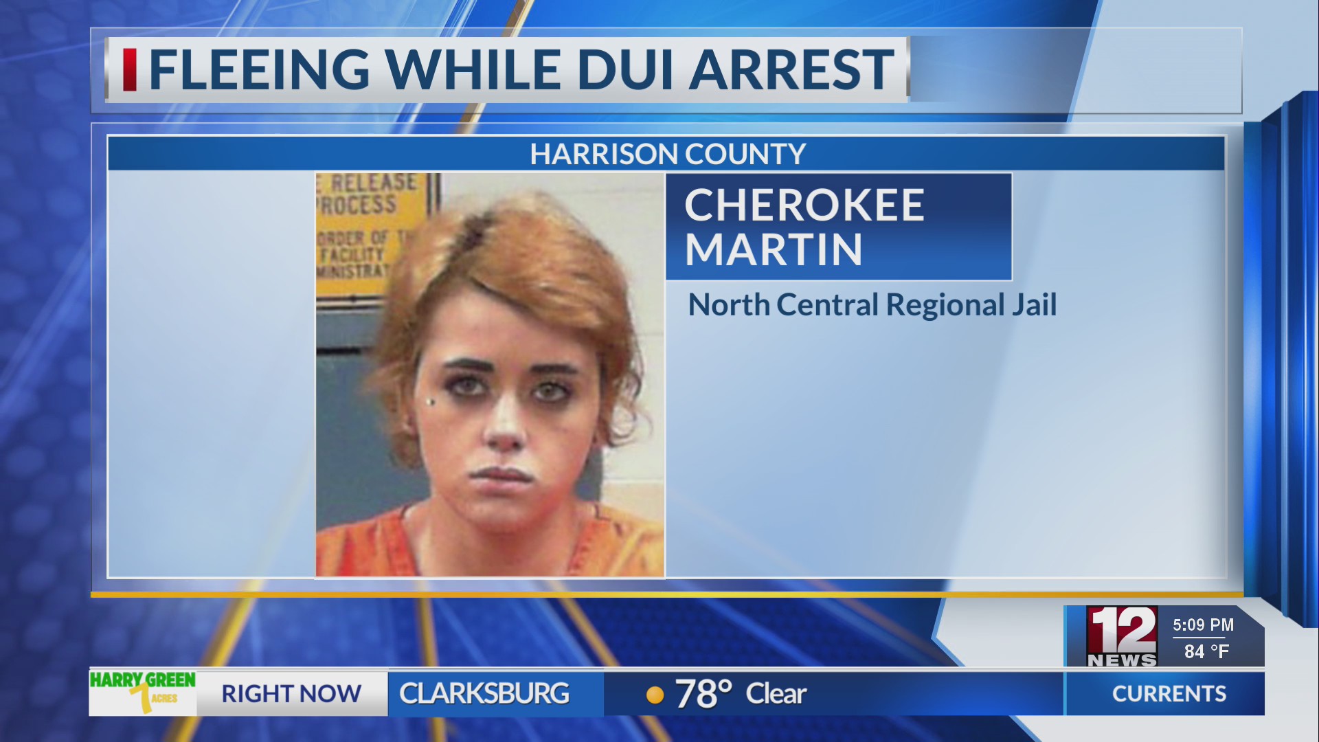 Cherokee Martin arrested after fleeing from DUI arrest in Harrison ...