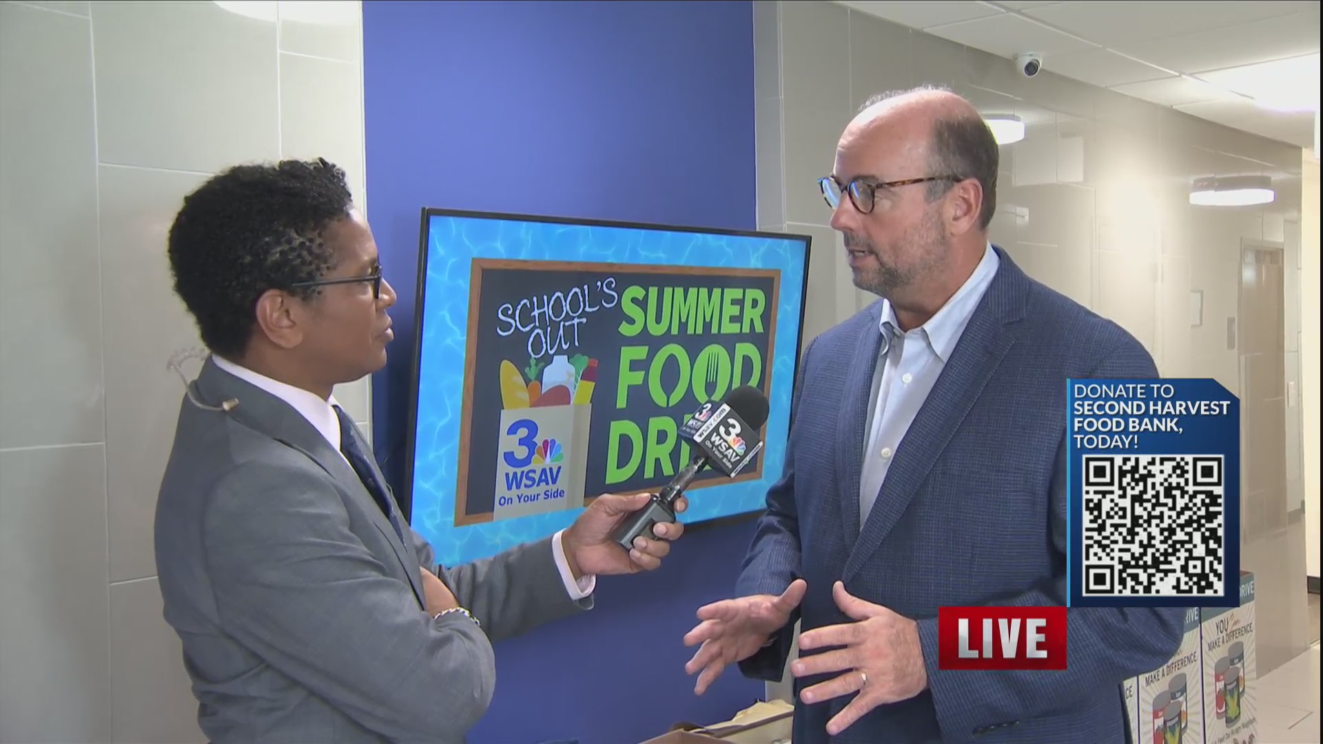 School’s Out Summer Food Drive: David Hart – WSAV-TV