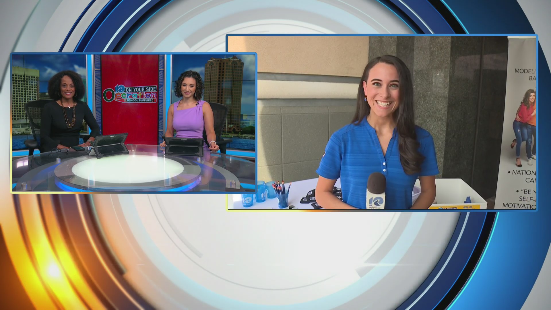 WAVY’s Madison Pearman collecting school supply donations at Lynnhaven ...