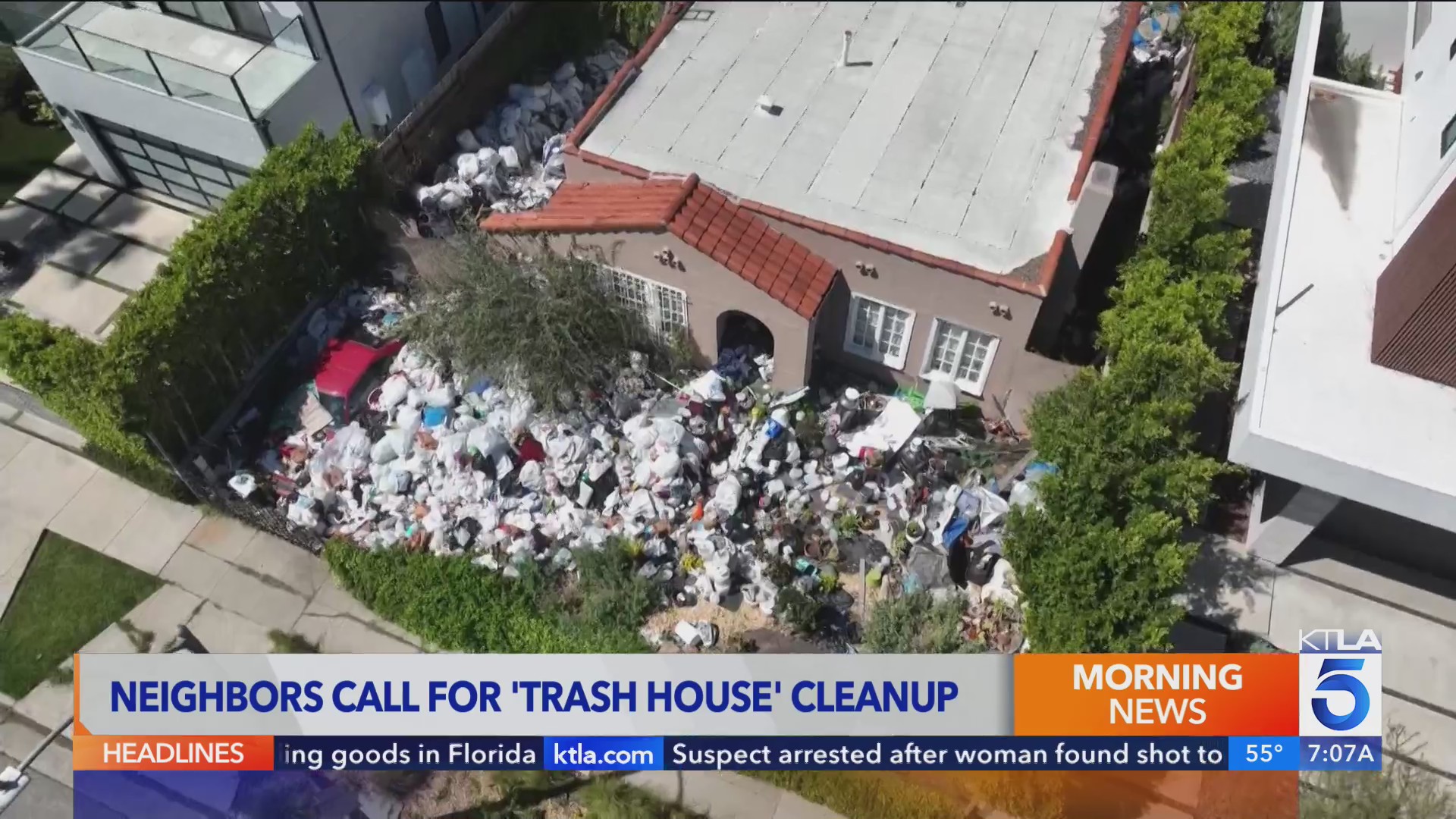 Residents continue calling for action over Los Angeles ‘trash house’ – KTLA