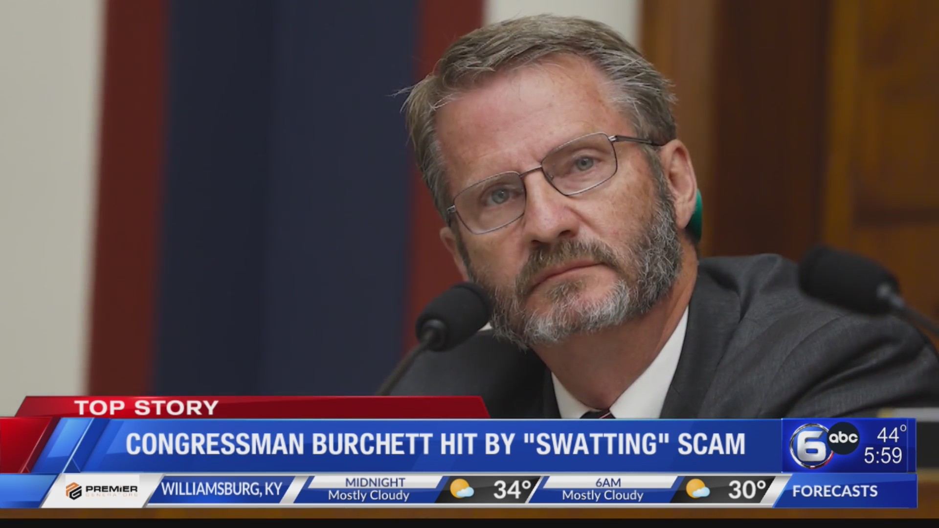 Rep. Tim Burchett’s home targeted by swatting hoax email – WATE 6 On ...