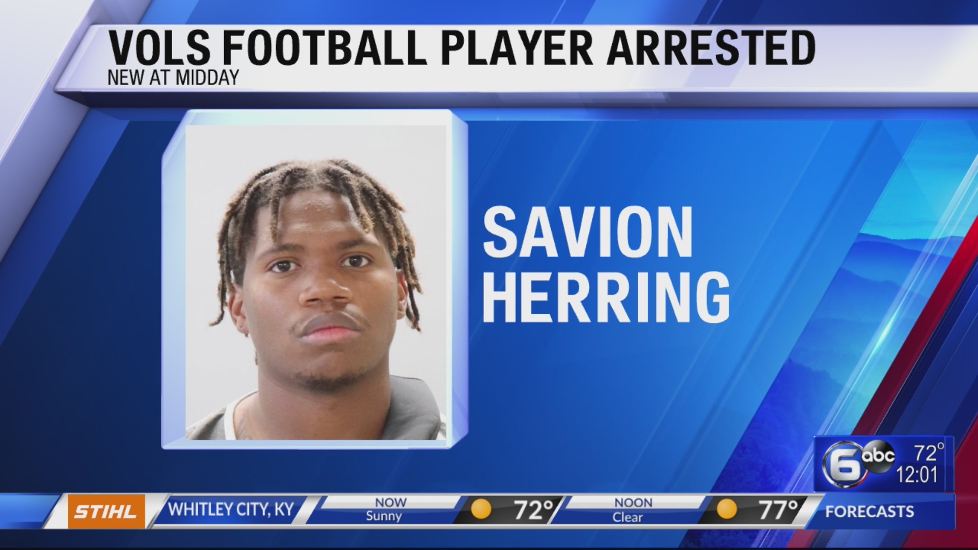 Vold Football Player Arrested – WATE 6 On Your Side