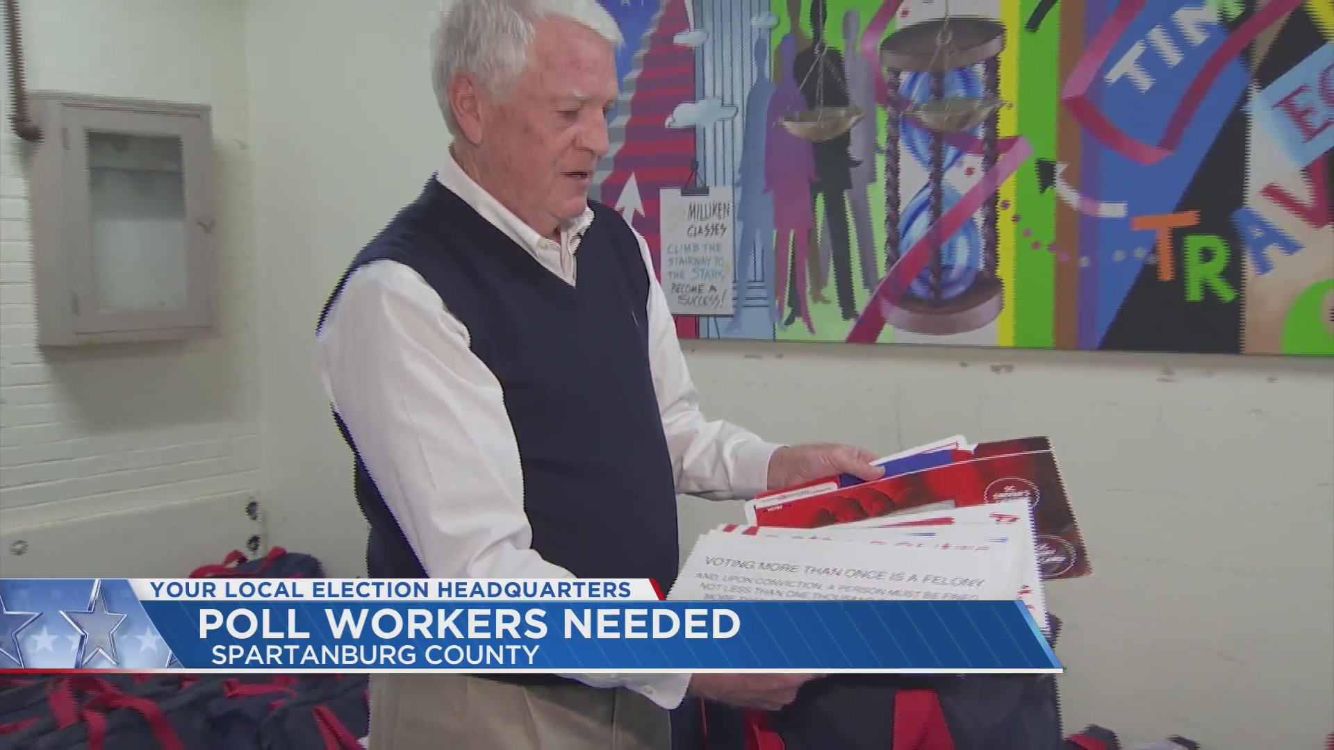 Spartanburg County paying $135 for people to work the polls – WSPA 7NEWS