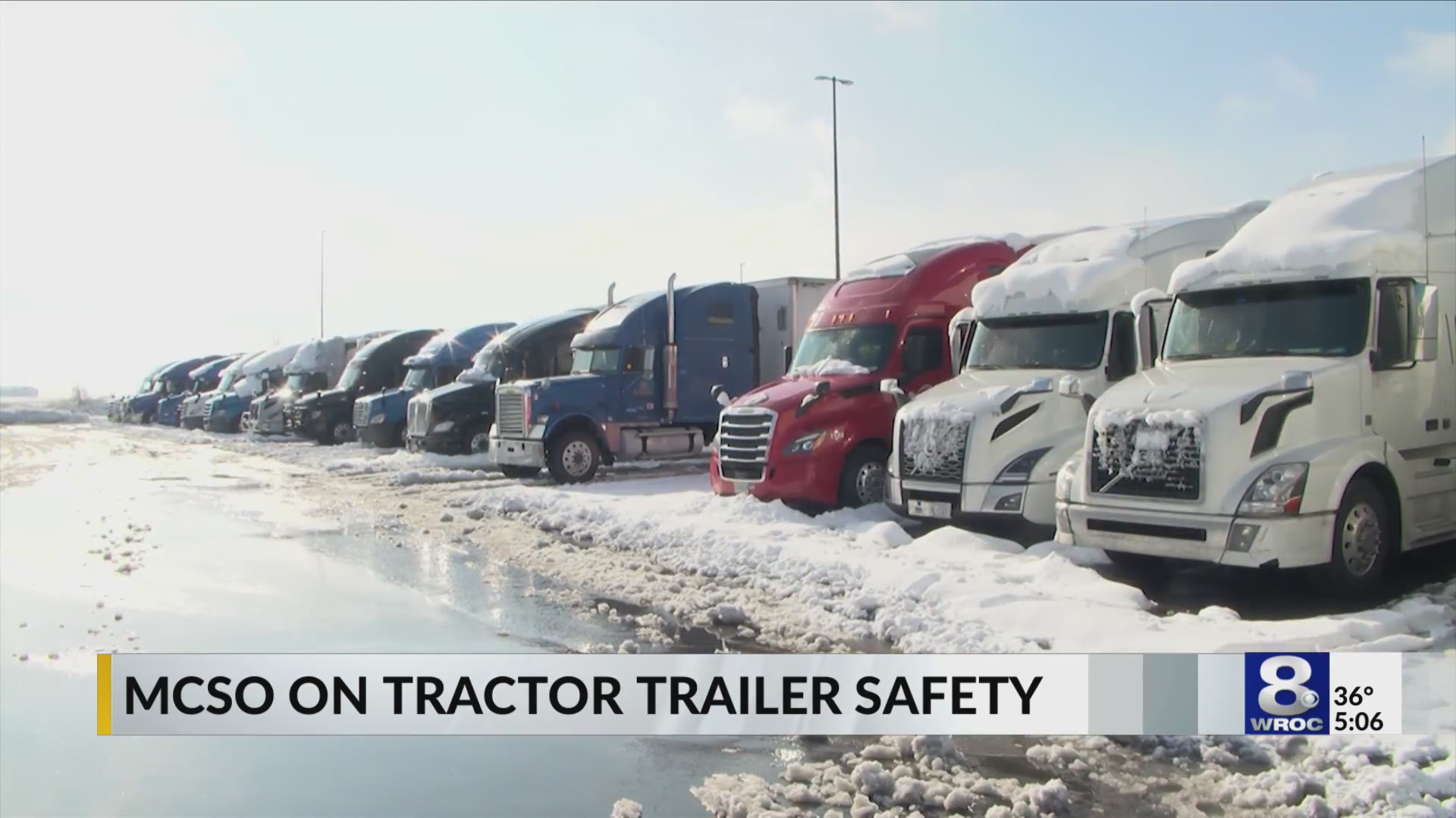 Local authorities on tractor trailer safety – RochesterFirst