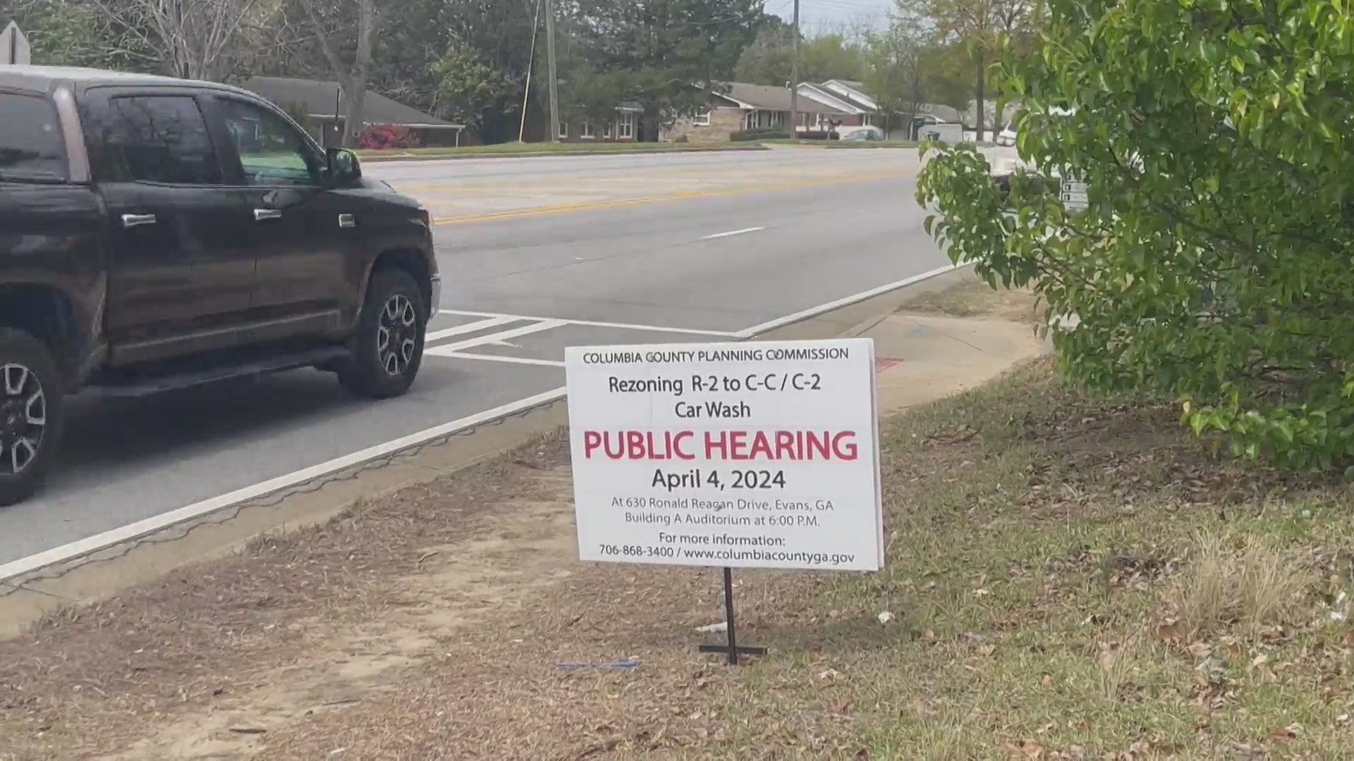 Proposed car wash/shopping center at South Belair, Oakley Pirkle Rd ...