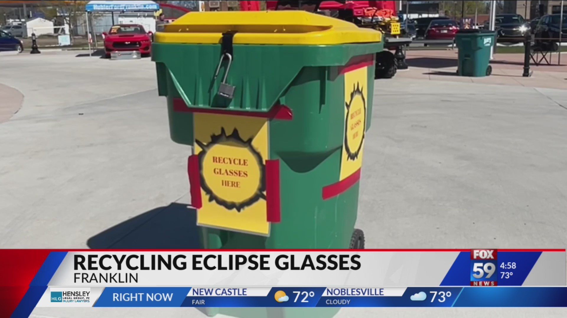 Johnson County finding ways to recycle eclipse glasses – Fox 59
