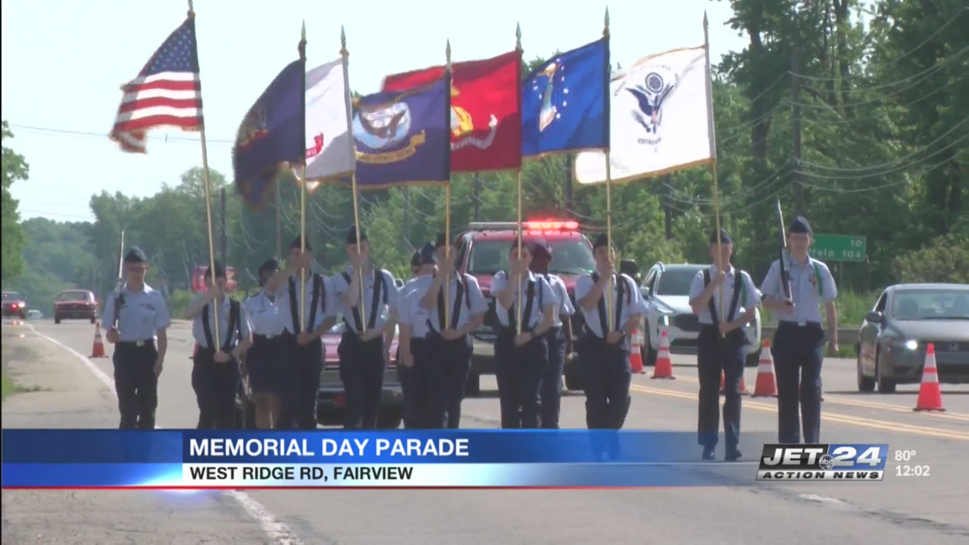 Fairview community celebrates Memorial Day with parade, ceremony – WJET ...