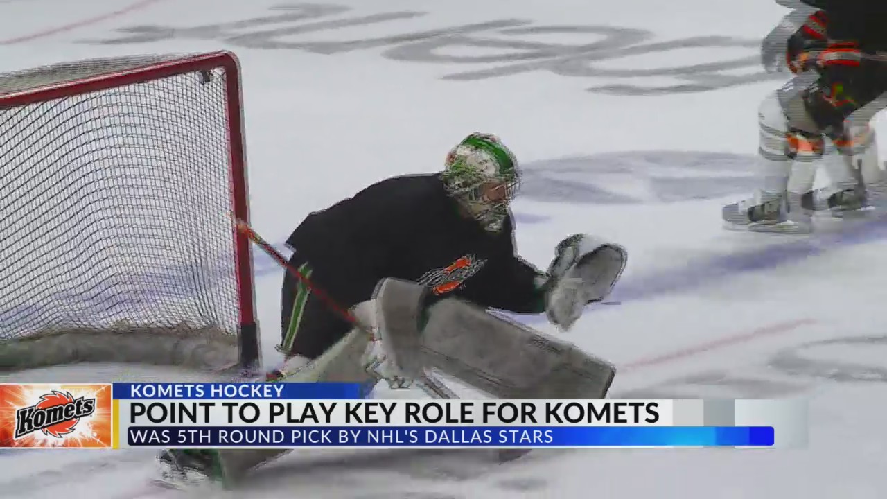 Goalie Colton Point could be key player for Komets this season – WANE 15