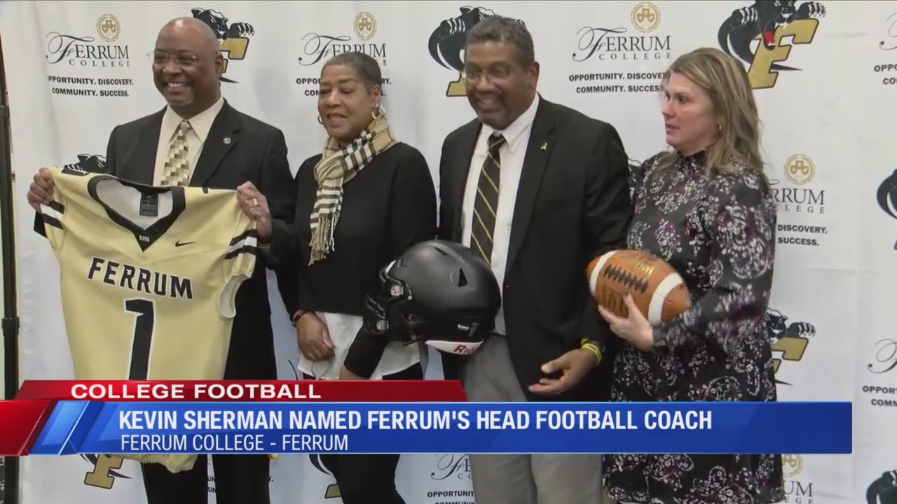 Kevin Sherman will lead Ferrum College Panthers football as new head ...