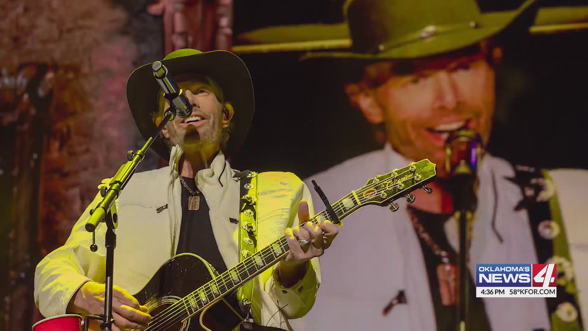 Toby Keith makes triumphant return to the stage following cancer ...