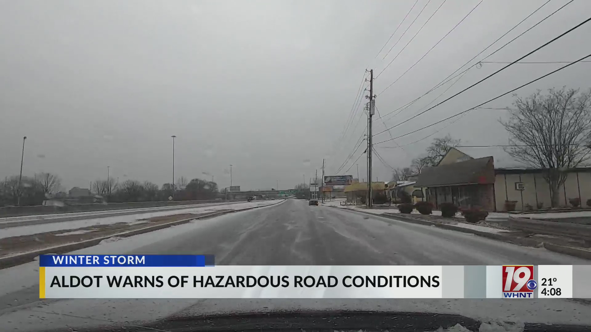 ALDOT Warns of Road Conditions | Jan 15, 2023 | News 19 at 4 p.m ...