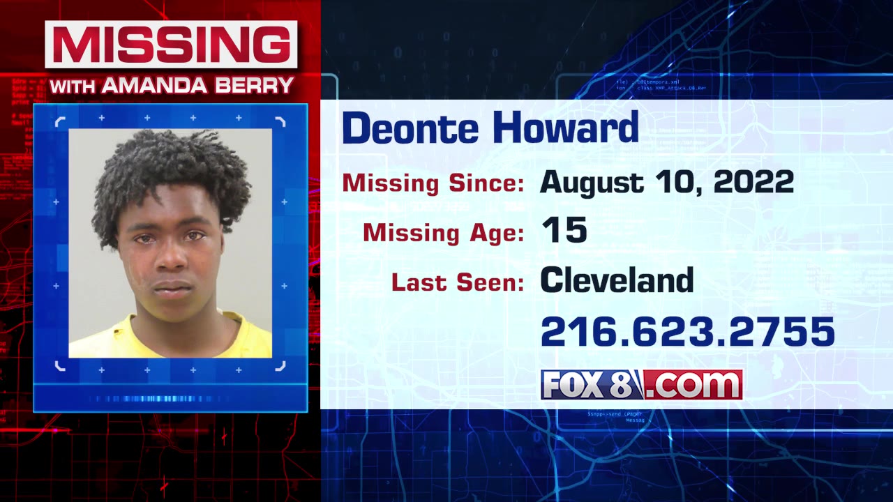 Missing: Deonte Howard – Fox 8 Cleveland WJW