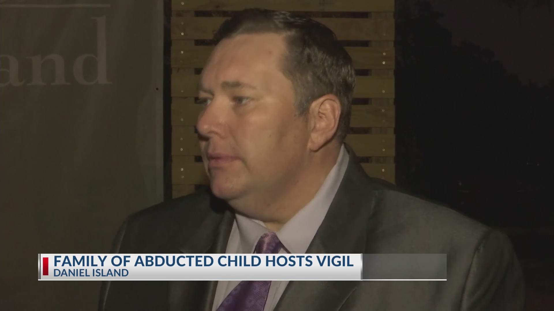 Family of abducted holds vigil on Daniel Island – WCBD News 2